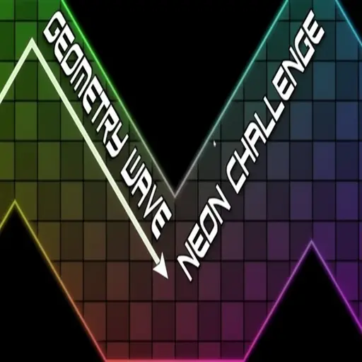 Geometry Wave: Neon Challenge